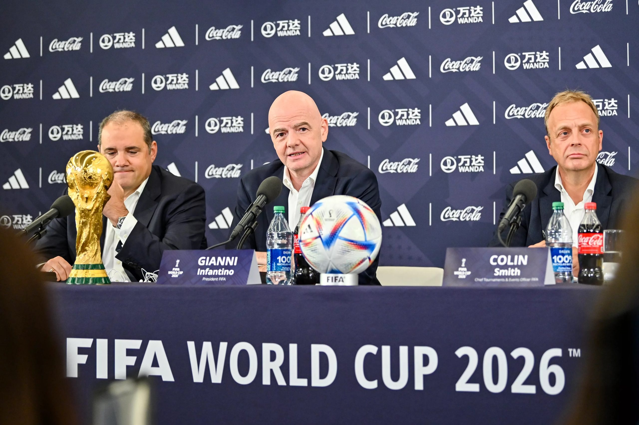 ប្រធាន FIFA បង្ហាញ នូវ ភាព រីករាយ ក្នុង ដាក់ ឱ្យមាន ៤៨ ក្រុម ប្រកួត ...