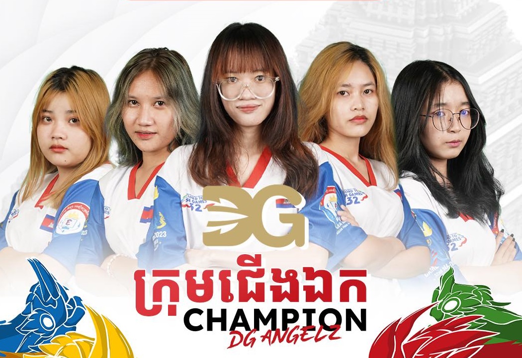 ក្រុម នារី DG Angelz និង Burn X Flash ជា ជើង ឯក វិញ្ញាសា MLBB ឆ្ពោះ ទៅ ...