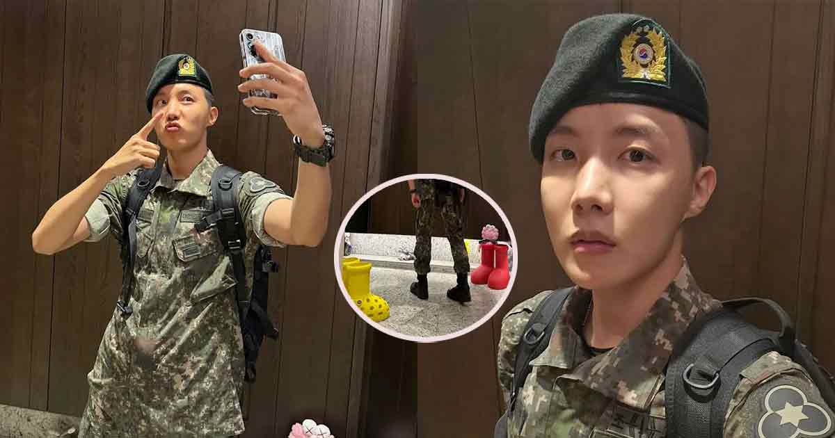 J-Hope បង្ហោះរូបឯកសណ្ឋានយោធាប៉ុន្មានសន្លឹក ...